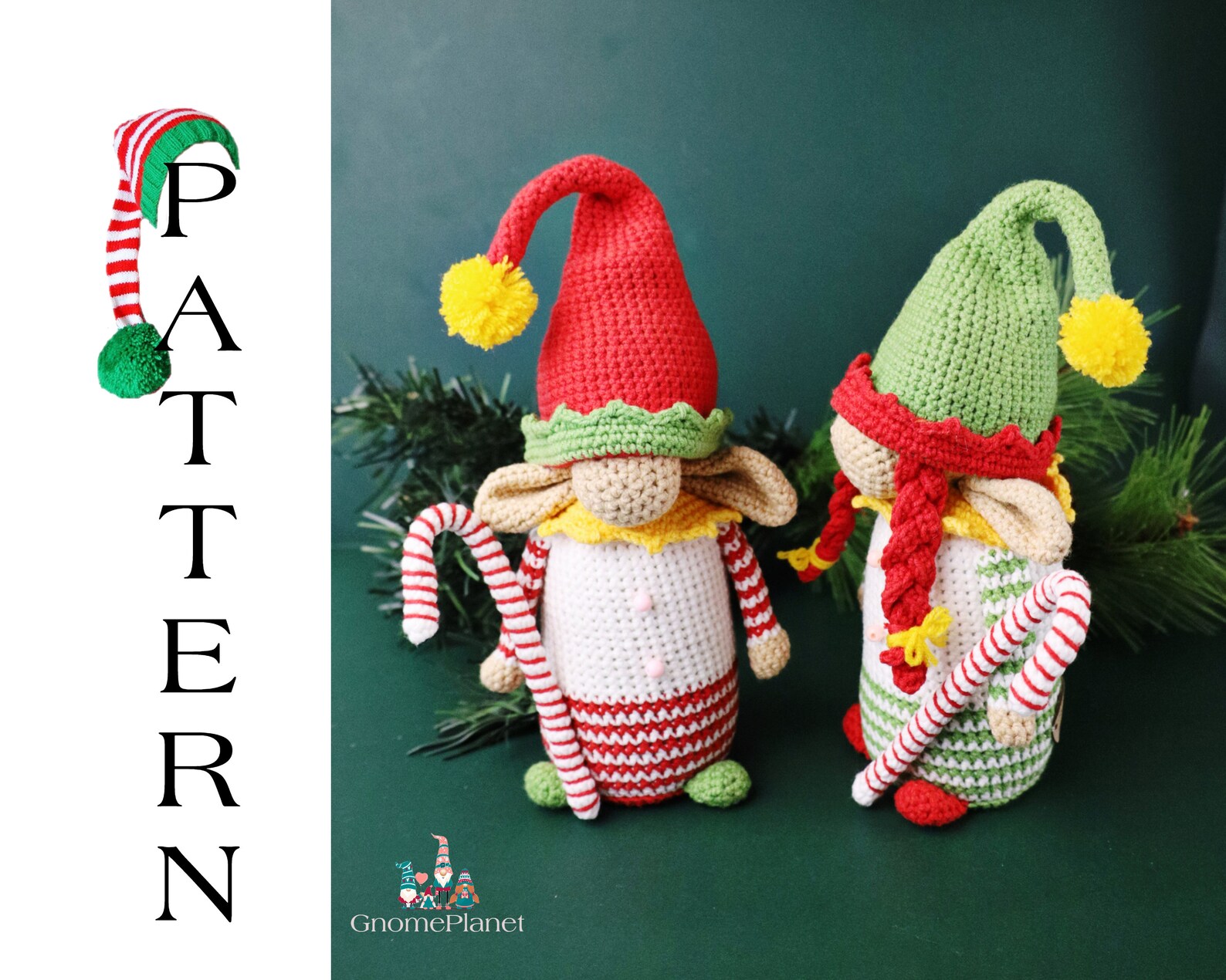 Crochet Elf Gnome Pattern Crochet Christmas Elf Pattern - Etsy