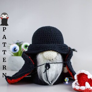 Crochet Vampire Gnome Pattern, Amigurumi Toothless Vampire Pattern - Etsy