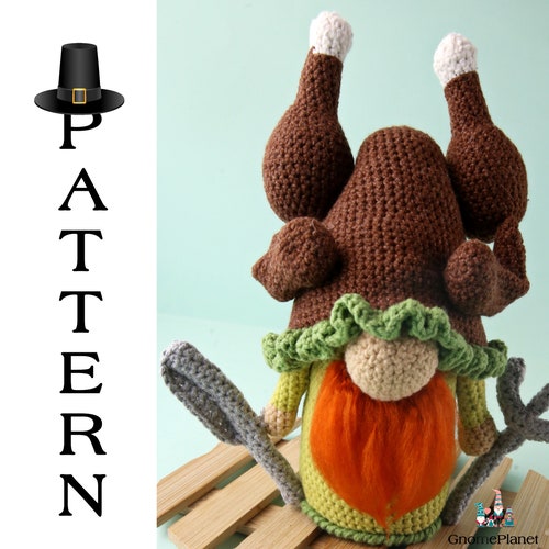 Cooked Turkey Hat Crochet Pattern - Etsy