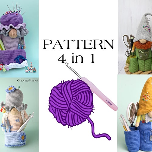 Crochet Caddy Pattern - Etsy