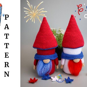Crochet Firework Gnome Pattern, Amigurumi Fireworks Pattern - Etsy