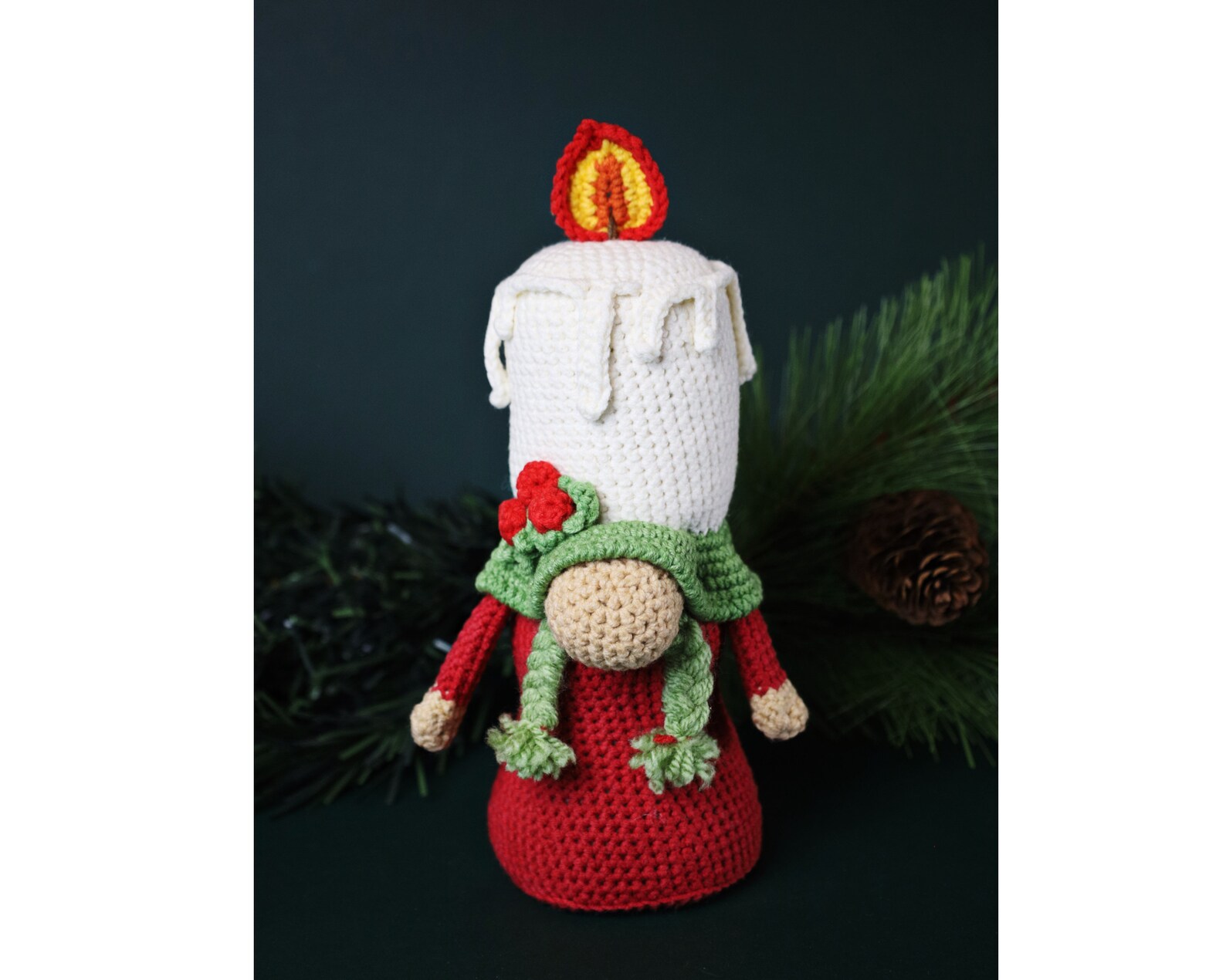 Crochet Christmas Gnome Pattern Set 5 in 1 Amigurumi - Etsy