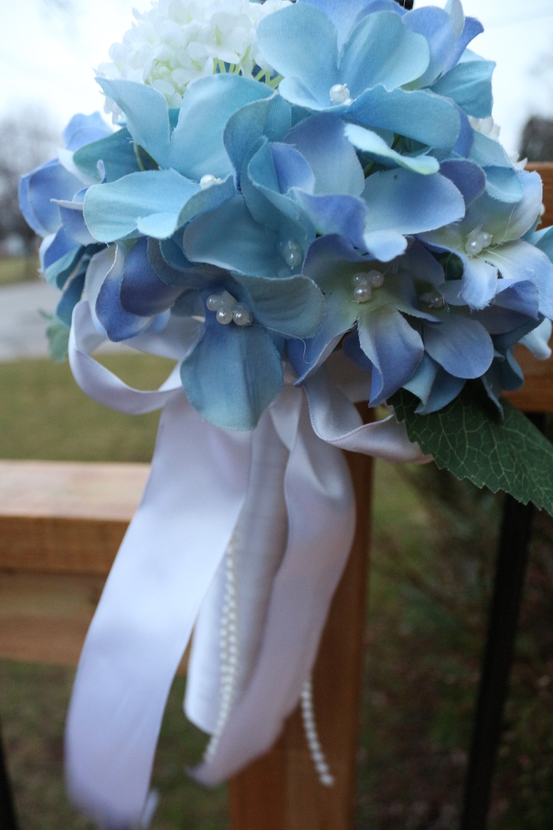 Hydrangea Pew Church Decoration Weddinng Ceremony Aisle Adornment - Etsy