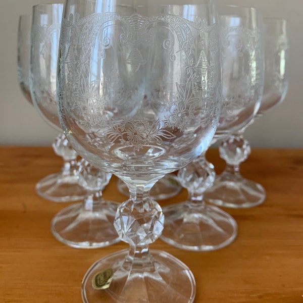 Crystal Goblet - Etsy