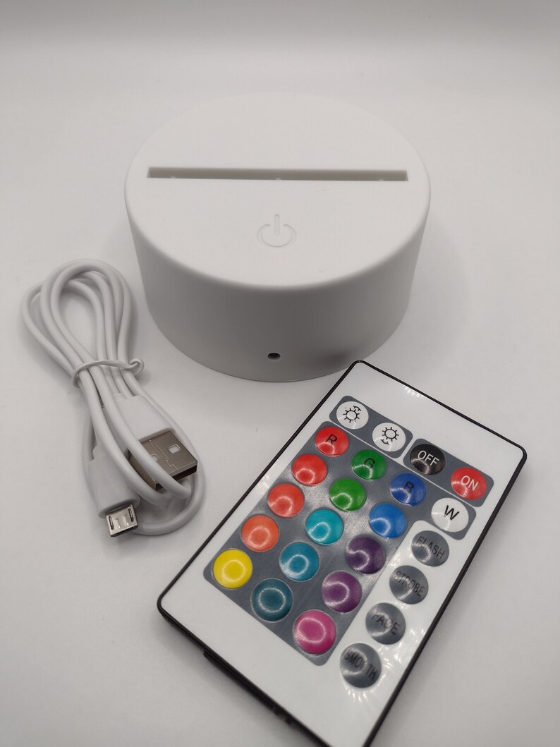 UFO Acrylic Sign With LED Light Base | Etsy