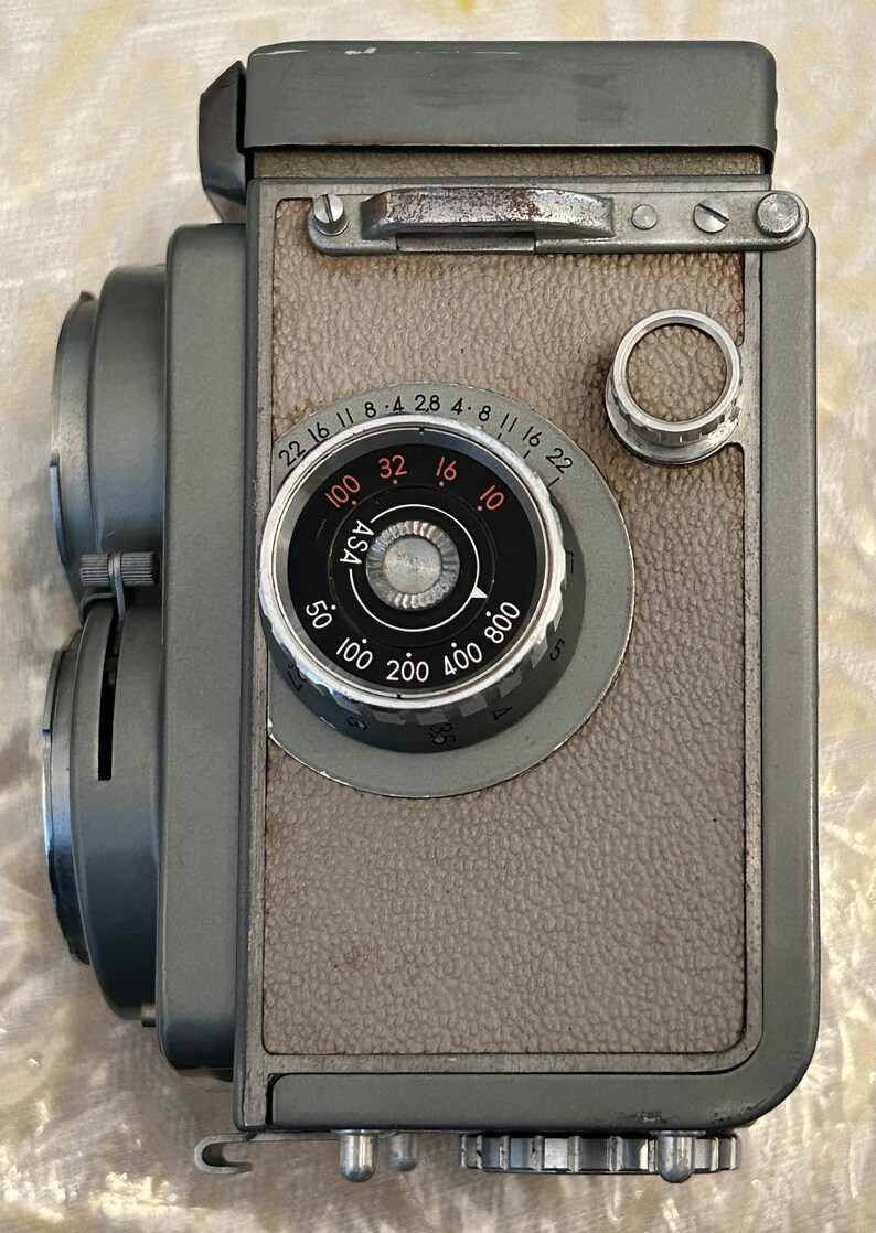 Primo-jr 4x4 TLR Film Camera in Rare Grey Fully Working - Etsy