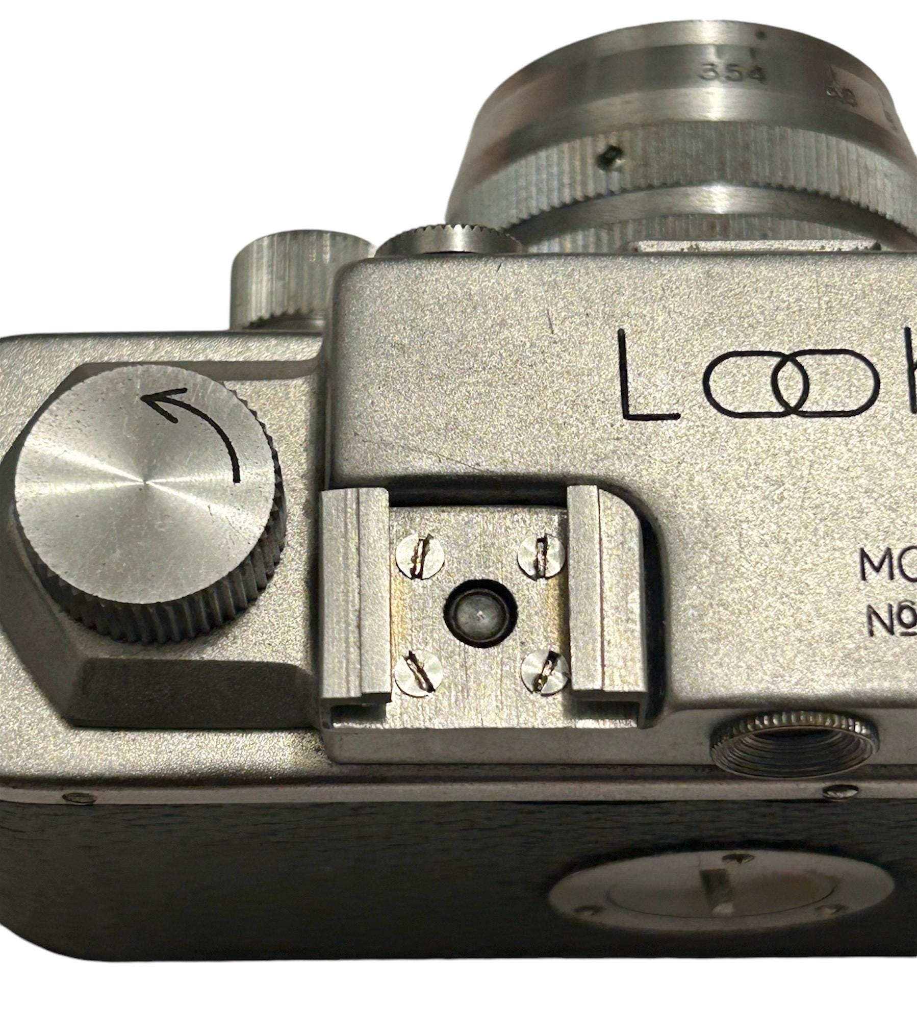 Rare Look Model A Japanese Leica Copy 45mm F3.5 Lunar Lens 85% Fully ...