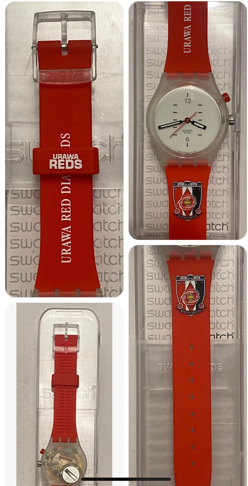 Swatch Urawa Red Diamonds Japan Regional Soccer Team GK912C New in Box ...