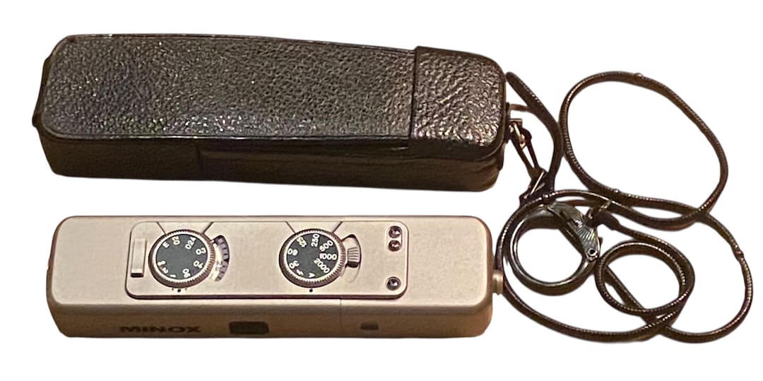 Minox TLX Titanium Subminiature Camera With Case and Chain New Without ...