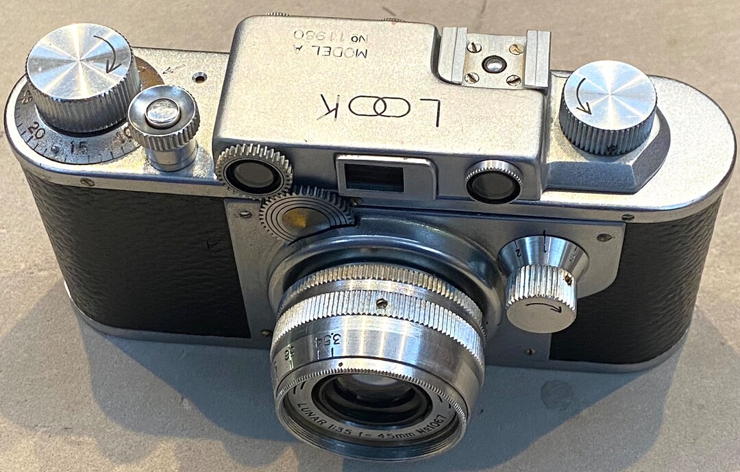 Rare Look Model A Japanese Leica Copy 45mm F3.5 Lunar Lens 85% - Etsy