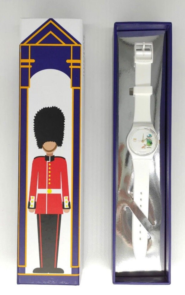 Swatch 2022 How Majestic Queen Elizabeth Platinum Jubilee - Etsy