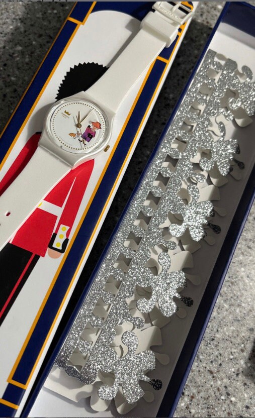 Swatch 2022 How Majestic Queen Elizabeth Platinum Jubilee - Etsy