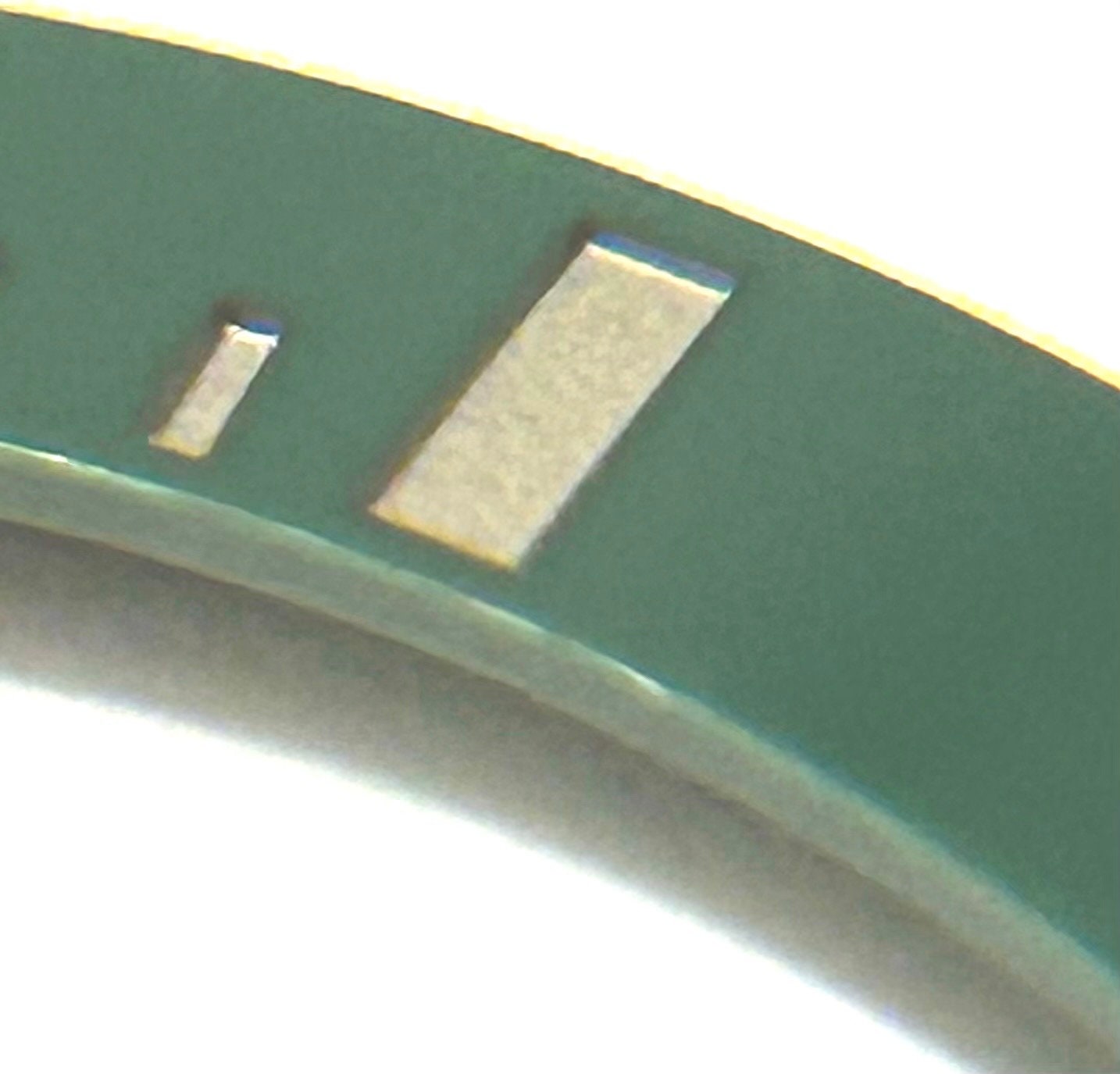 Green Ceramic Watch Insert for Submariner 40 Mm Rolex 116610LV - Etsy