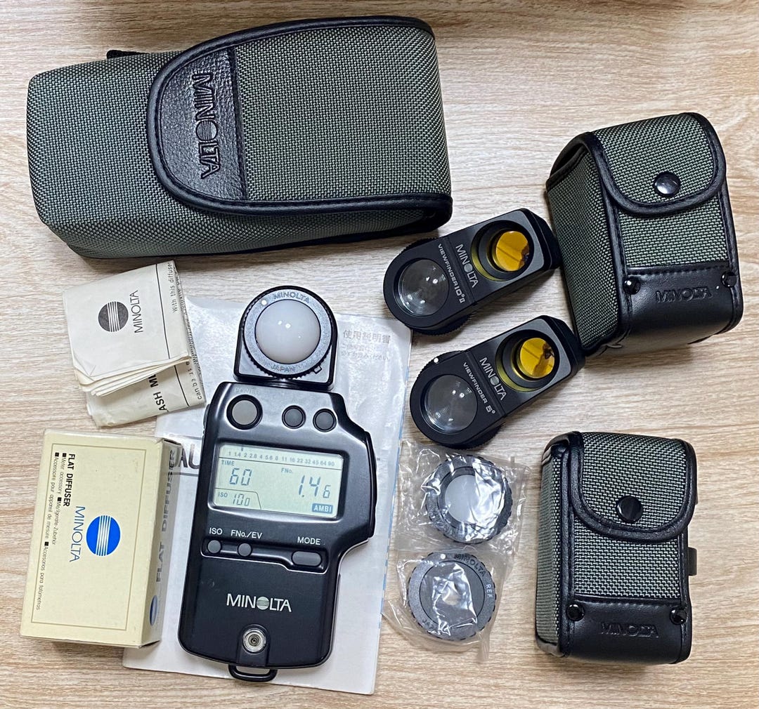 Minolta Auto Meter IVF With Attachment Fully Working - Etsy