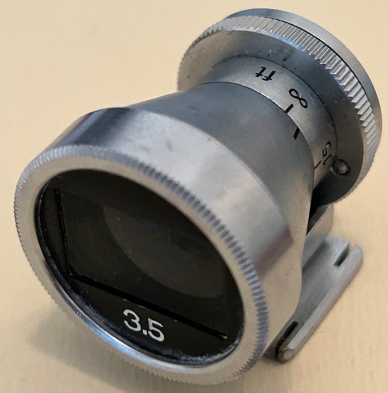 Nikon Chrome 3.5cm Optical Viewfinder 80% Good User - Etsy