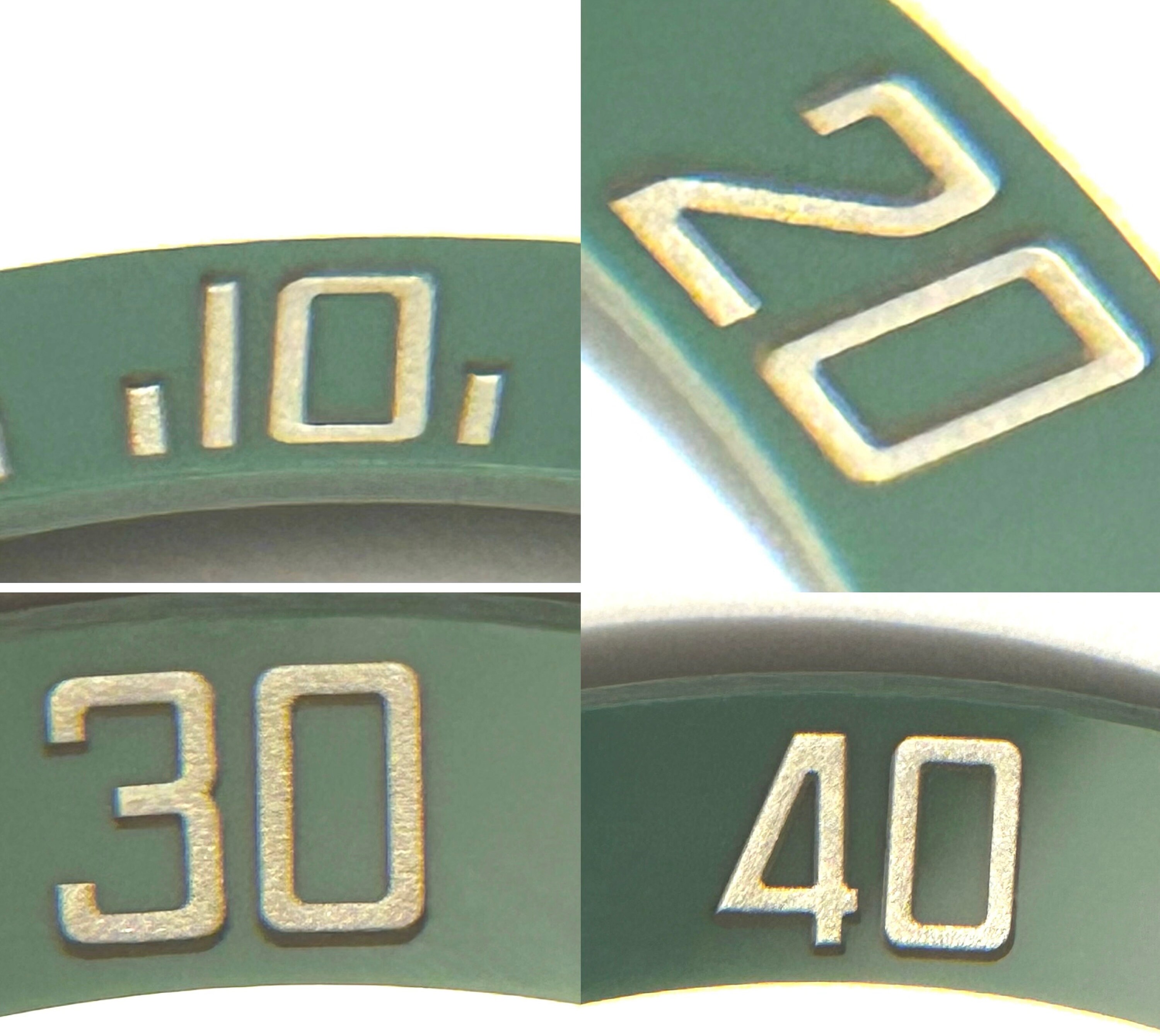 Green Ceramic Watch Insert for Submariner 40 Mm Rolex 116610LV - Etsy