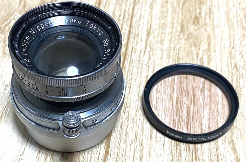 Nikon Nikkor-h.c 5cm F2 Nippon Kogaku Tokyo Collapsible LTM Lens Clean ...