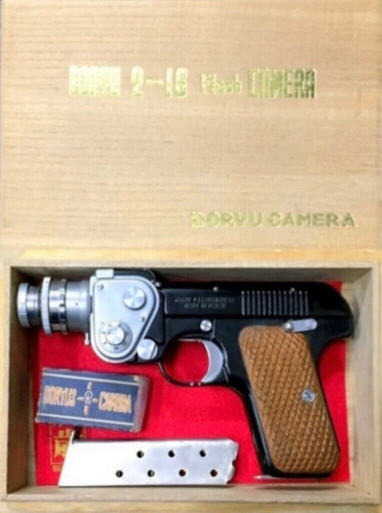 Doryu-2 Japanese Police Pistol Camera No:20, Box, Bullets, Magazine ...