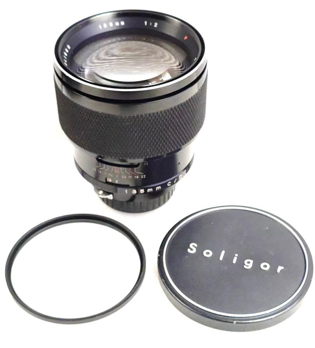 Soligor 135mm F2 Red P Nikon NON AI Lens 85% Condition Clean Optics - Etsy