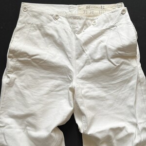 Sailor Pants Vintage Marine Nationale Pantalon Trousers Matelot Deck ...