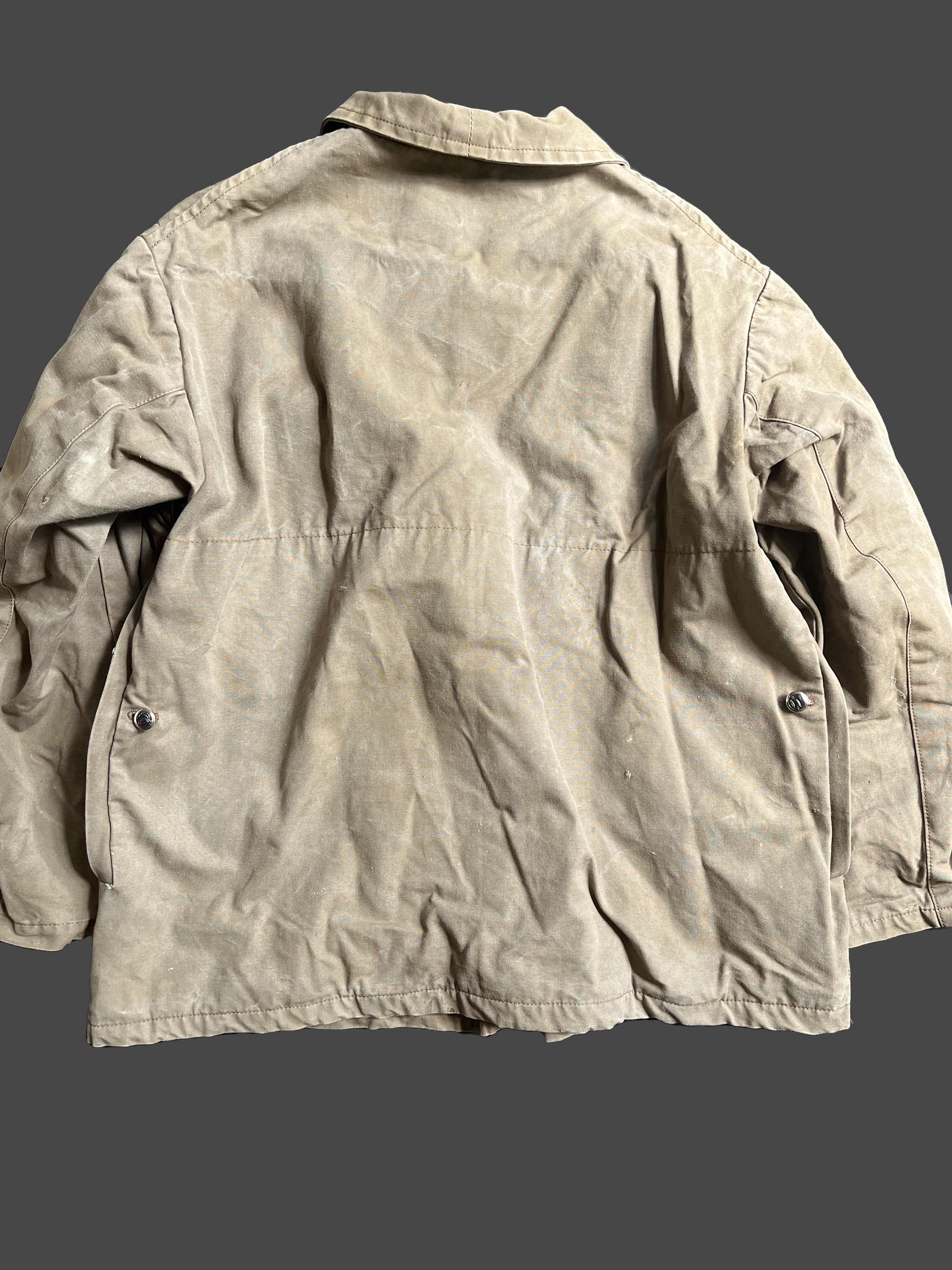 Royal Hunter Vintage Gibeciere Canvas Hunting Jacket Coat 1950's Animal ...