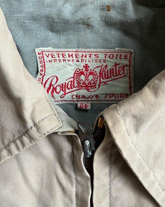 Royal Hunter Vintage French Hunting Jacket Duck Cotto… - Gem