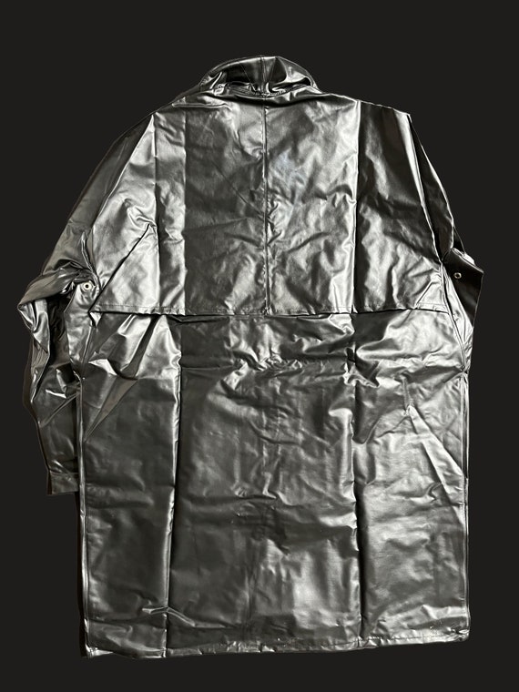 PTT Facteur Postman La Poste Vintage Rain Coat Rubber… - Gem