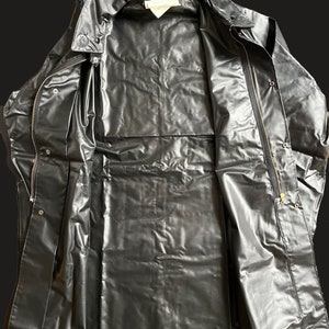 PTT Facteur Postman La Poste Vintage Rain Coat Rubber 1960s New Old ...