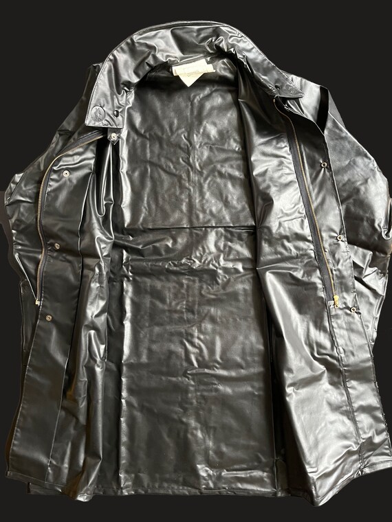 PTT Facteur Postman La Poste Vintage Rain Coat Rubber… - Gem