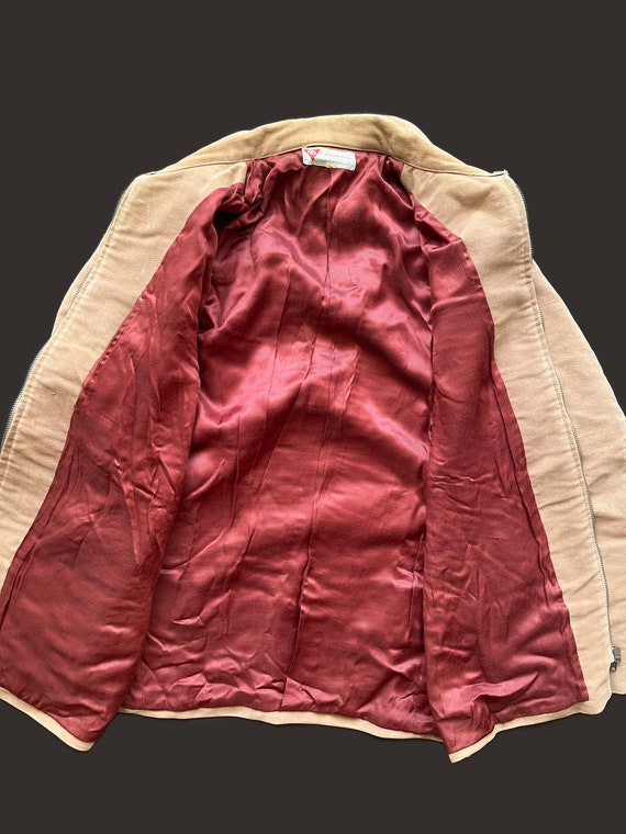 Dubure Et Deverchère Chamoisine Moleskin Work Hunting Jacket Dubure Et Deverchère Chamoisine Moleskin Work Hunting Jacket