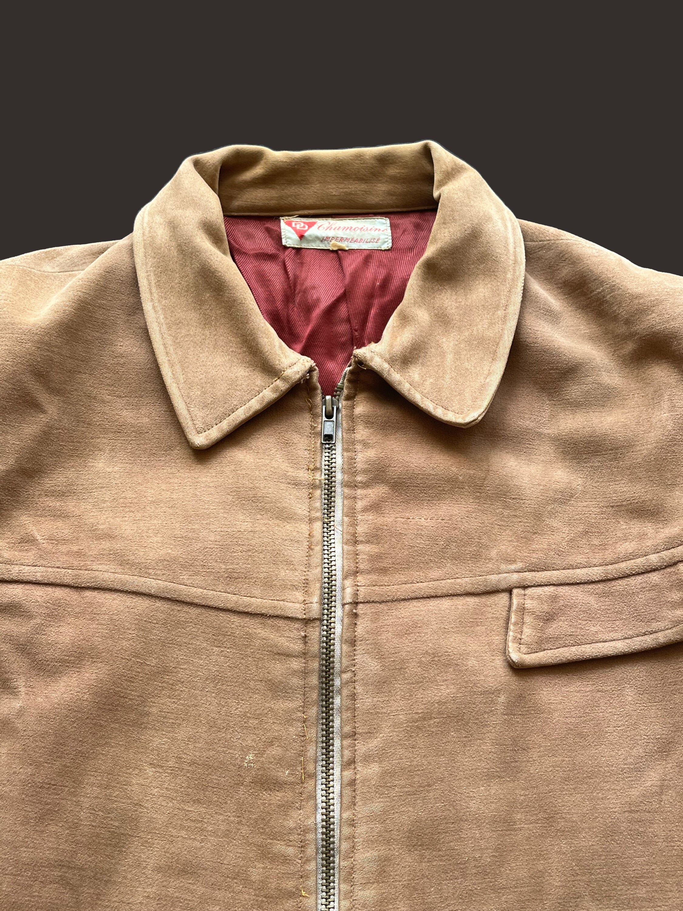 Dubure Et Deverchère Chamoisine Moleskin Work Hunting Jacket Dubure Et Deverchère Chamoisine Moleskin Work Hunting Jacket