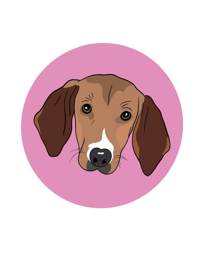 Custom Dog Social Media Profile Photo Personalised Dog - Etsy