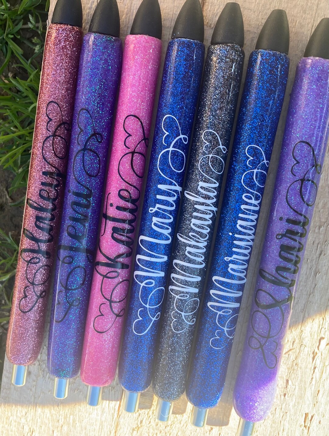 Personalized Refillable Pens - Etsy