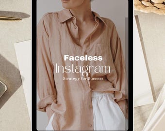 Faceless Instagram Guide: Done for You Guide to Faceless Instagram Marketing With MRR - Etsy