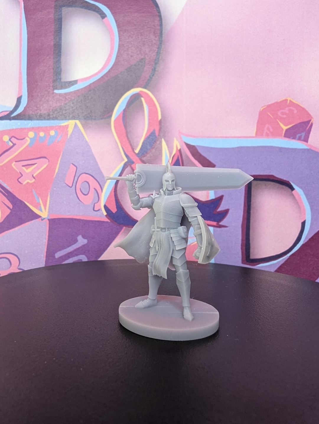 Thorne Ironwrath - Human Greatsword Paladin - Dnd Miniature - TTRPG ...