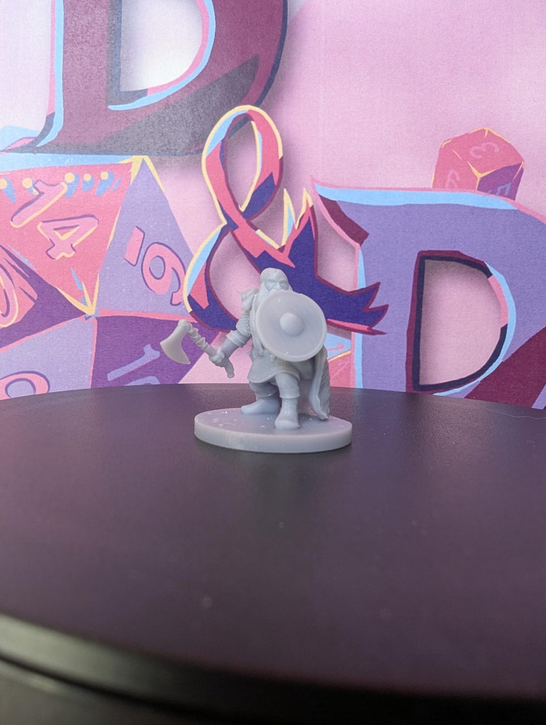 Borin Firebeard - Dwarf Fighter Miniature - Dnd Miniature - TTRPG ...