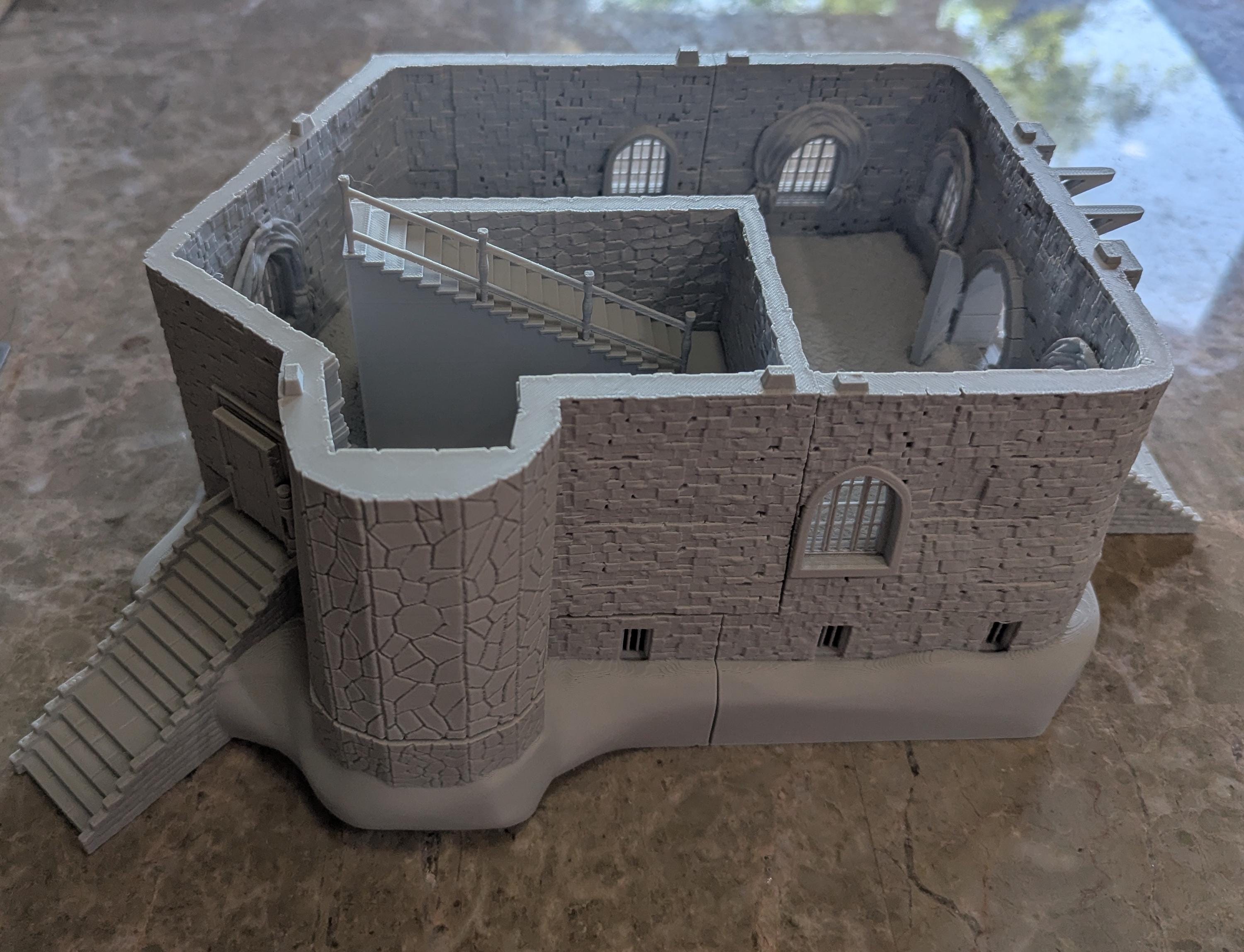 Castle Blackrose - Modular Terrain - TTRPG Terrain - Dnd Terrain - Dnd ...