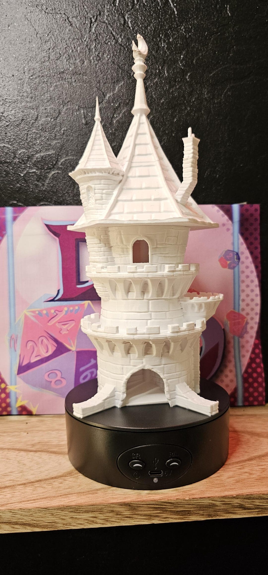 Wizard Tower Dice Tower - TTRPG Tower - Dice Roller - D&D Dice Tower - Etsy