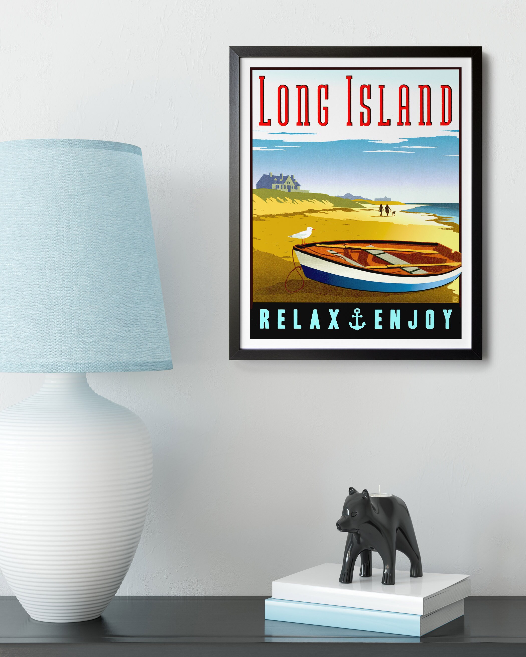 Long Island Poster, Long Island Poster, New York Gift, Long Island Art ...