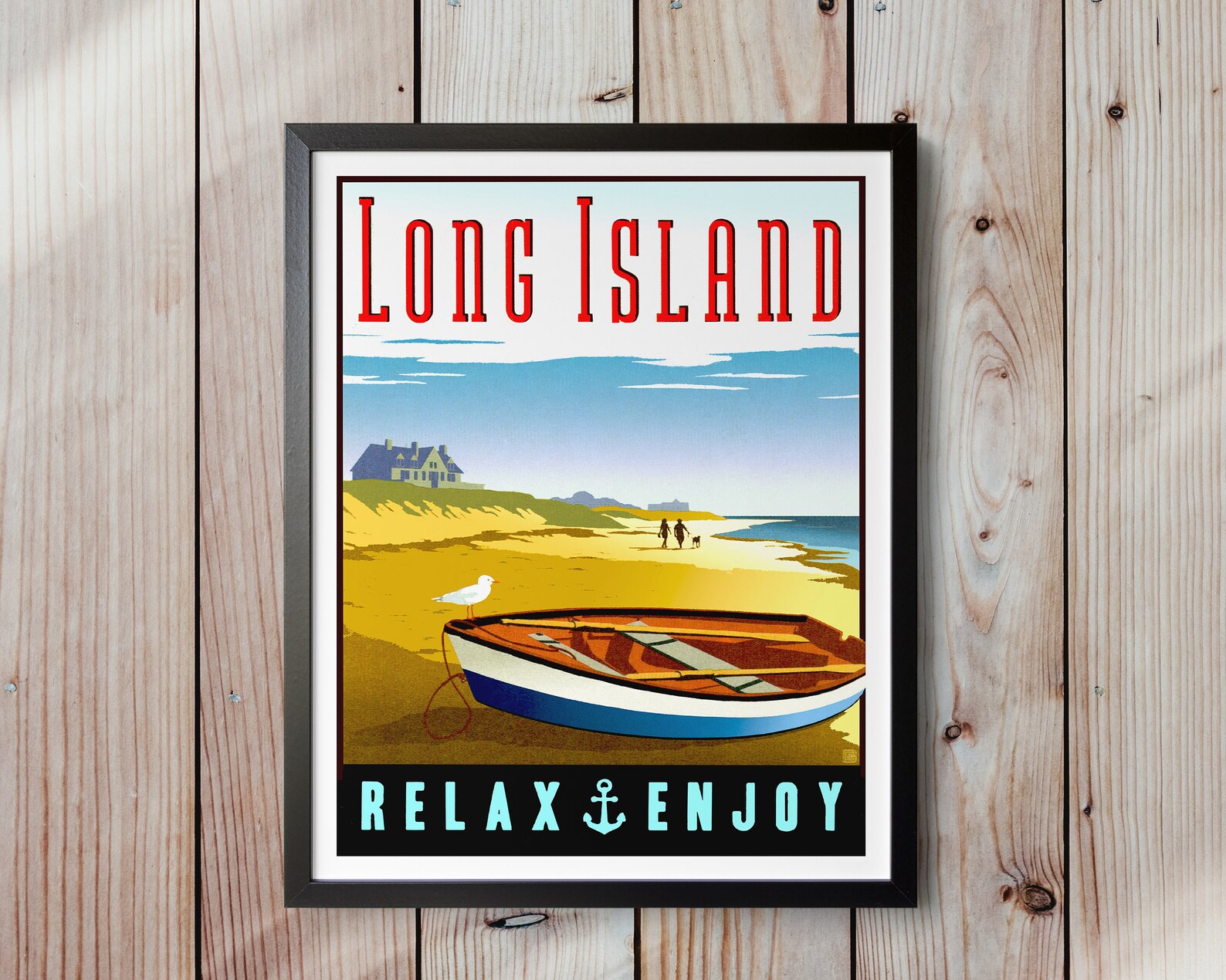 Long Island Poster, Long Island Poster, New York Gift, Long Island Art ...