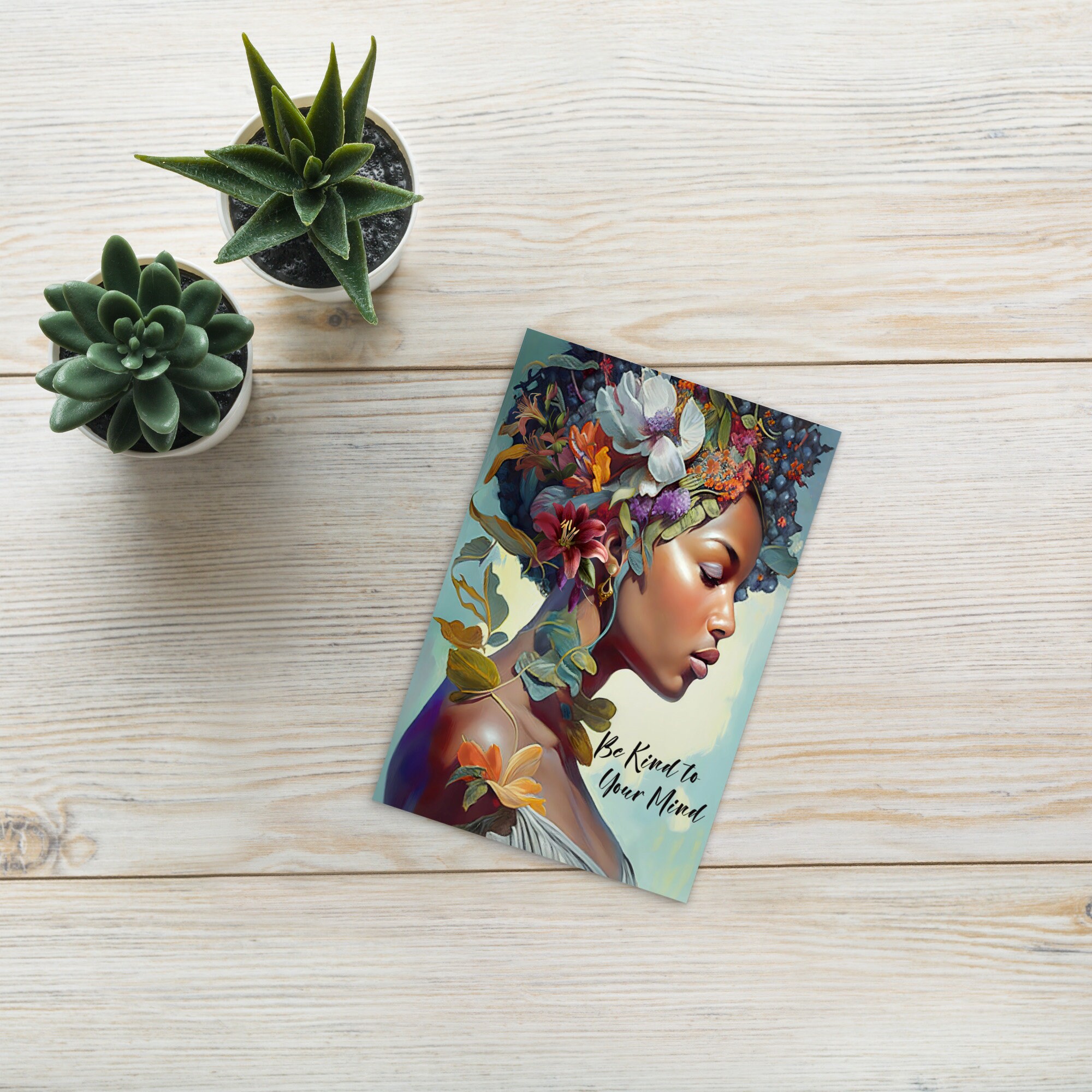 Be Kind to Your Mind, Mental Health Wellness, Wall Art Poster, Positive ...