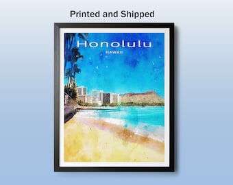 Diamond Head Poster - Etsy
