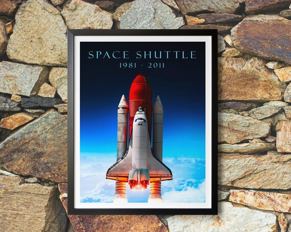 Picture Of Space Shuttle Print