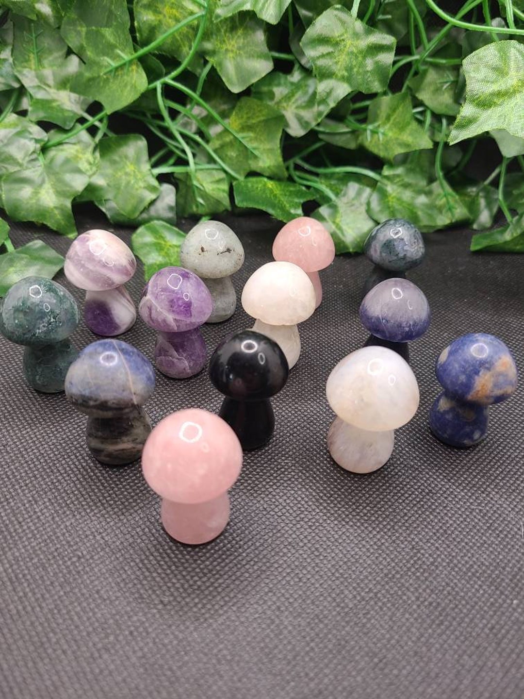 Natural Crystal Mushroom Crystal Mushroom Figurine Crystal Mushroom ...