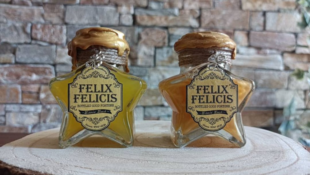 Felix Felicis Potion: Liquid Luck - Etsy