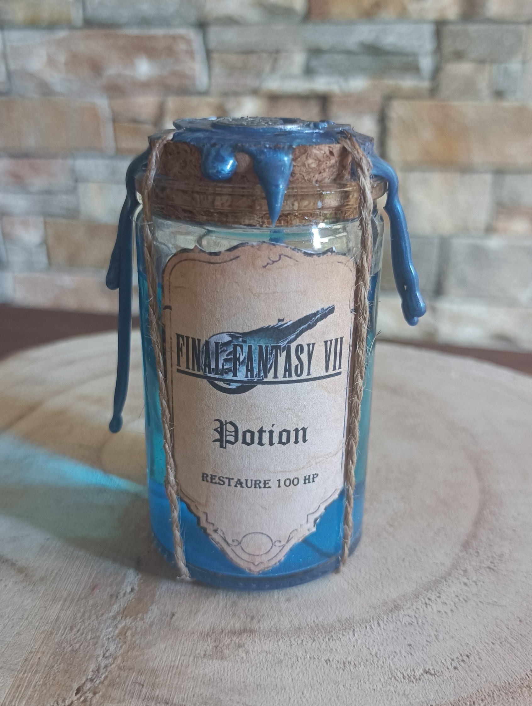 Potions FFVII Ether, Elixir, Potion - Etsy