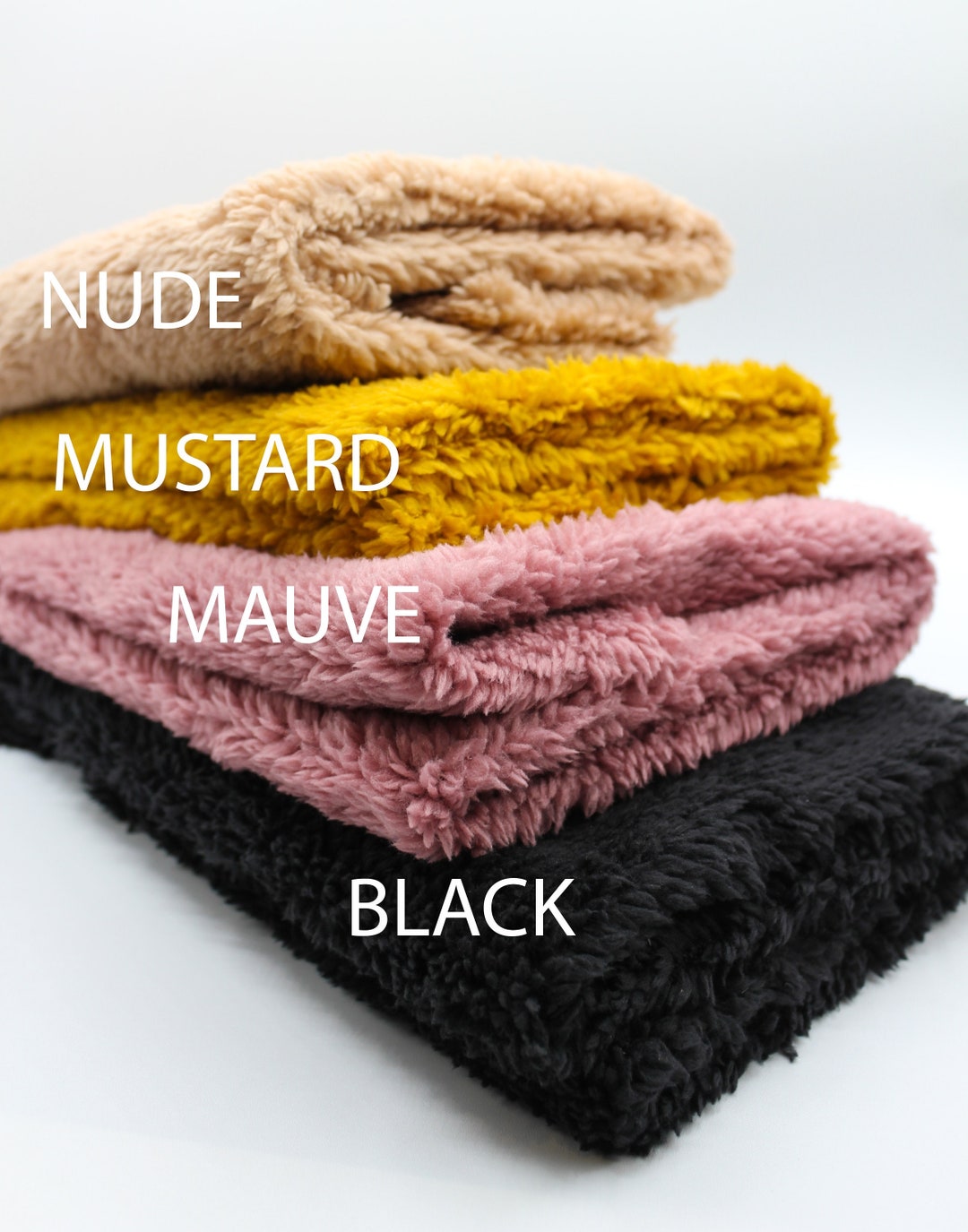 Cozy Sherpa Fabric With Warm Lamb Wool Fabric, Sherpa Fabric, Lamb Faux ...