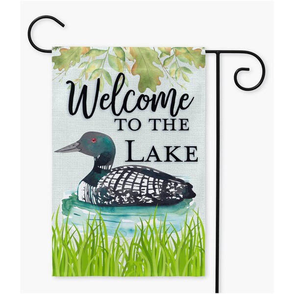Loon Lake Flag - Etsy