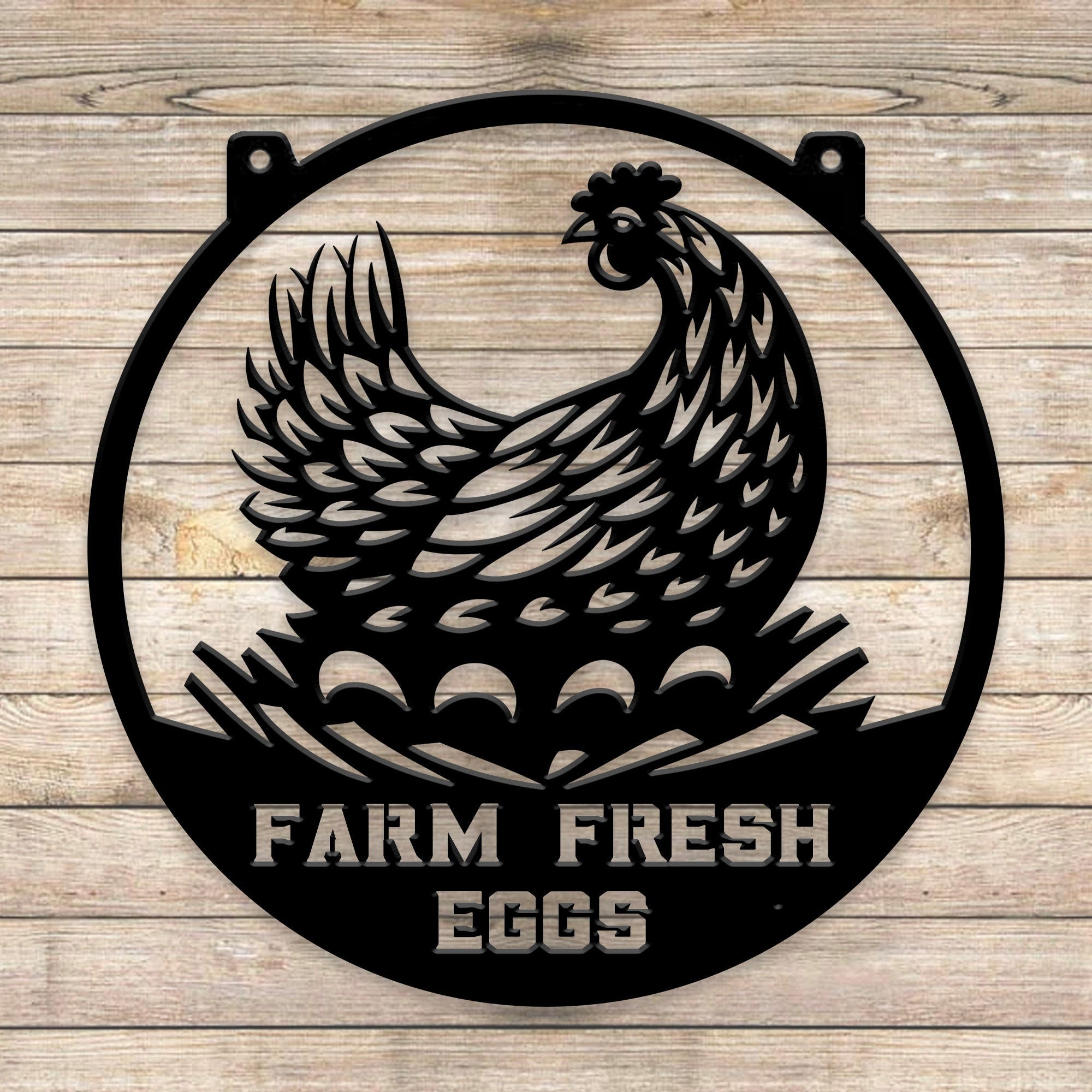 Chicken Coop Personalized Metal Sign Custom Farmhouse Sign - Etsy