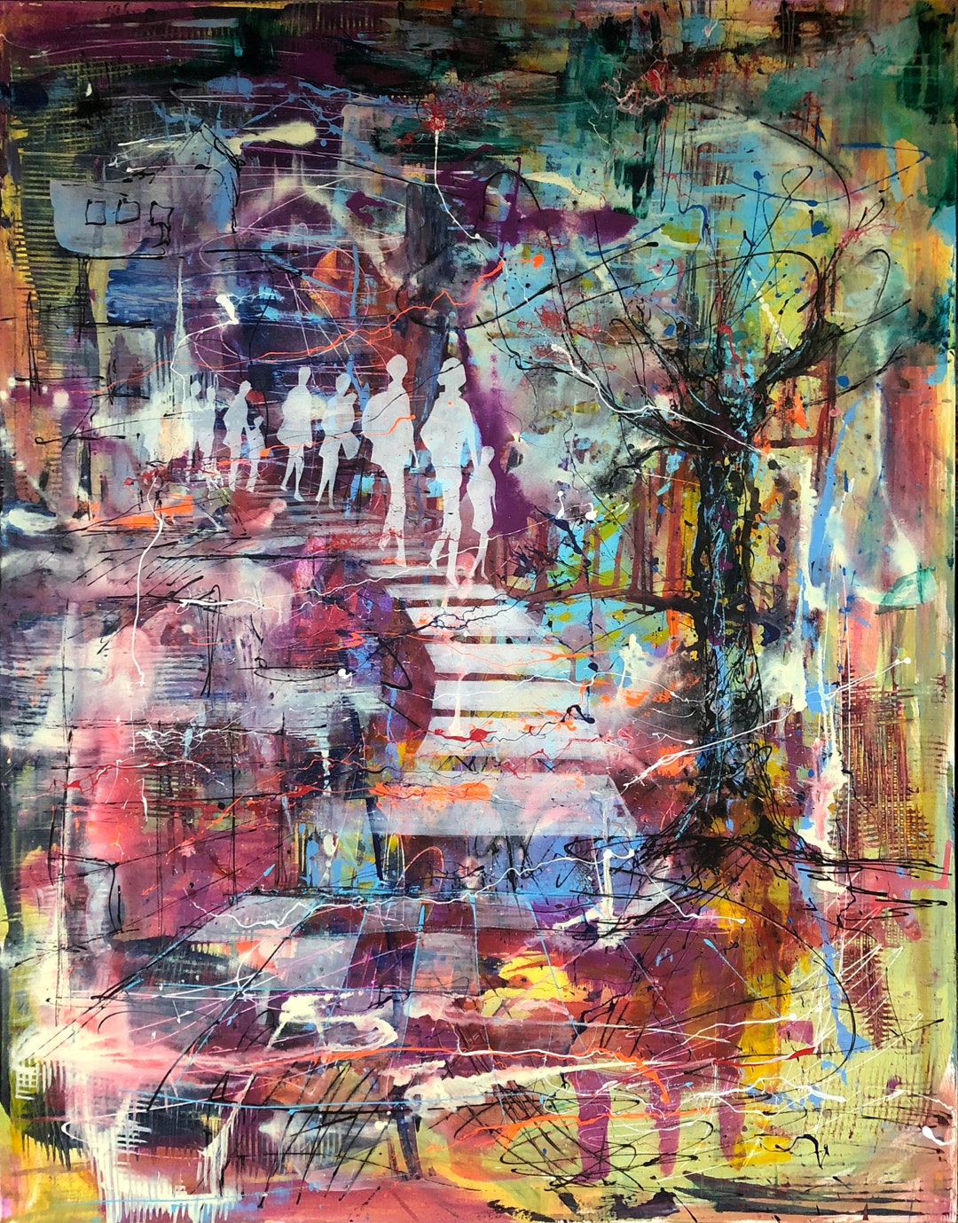 Large Format Paintings, Modern Paintings, Contemporary Paintings - Etsy UK